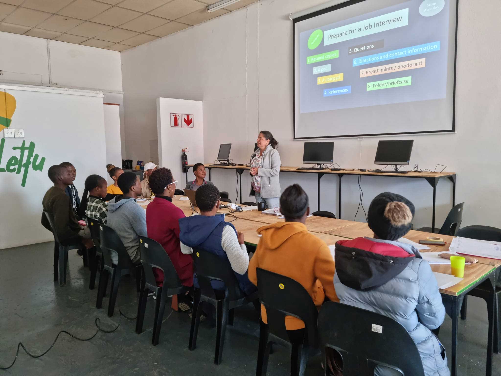 Youth Centre For Employability - Likusasa Letfu